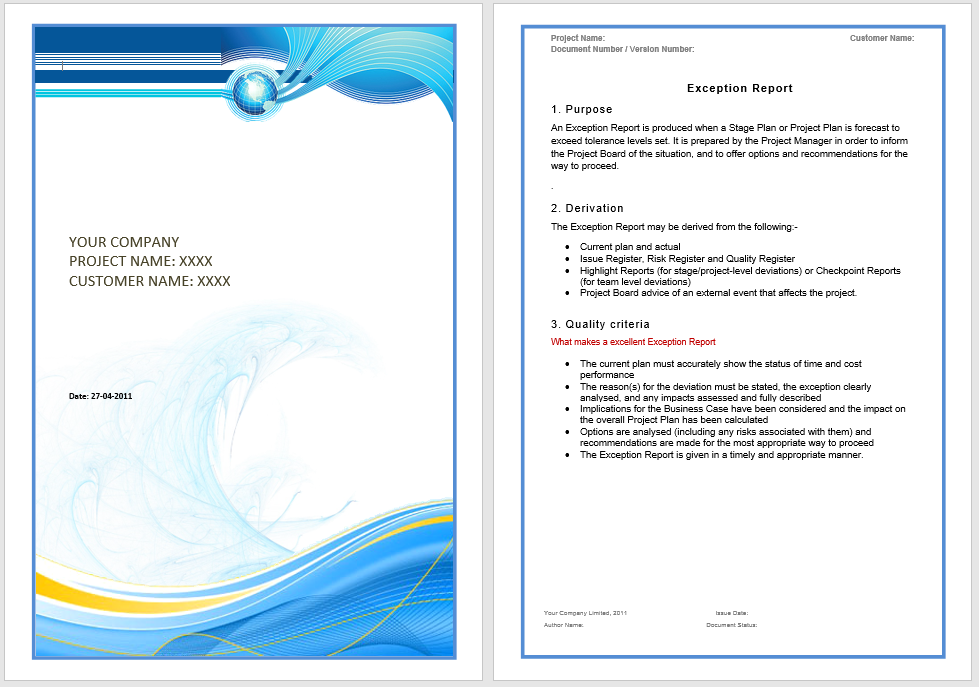 12 Free Annual Business Report Templates In MS Word Templates