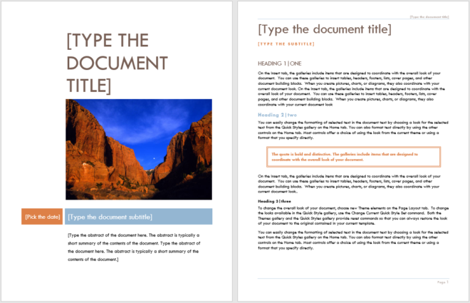 12 Free Annual Business Report Templates in MS Word Templates