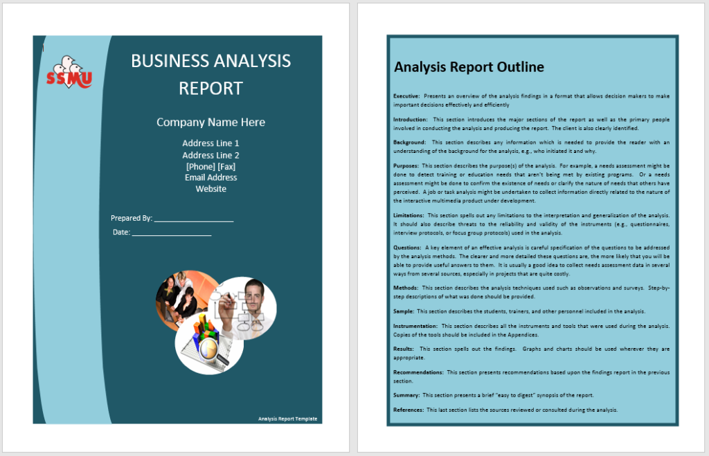 12 Free Annual Business Report Templates in MS Word Templates