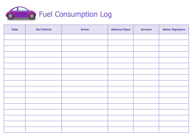Document Control Log Templates - Word Templates