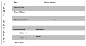 7 Free Rent Receipt Templates in MS Word Templates