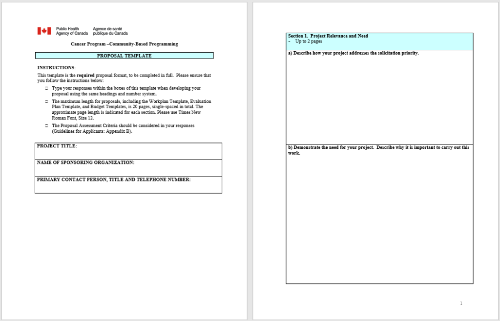 21 Free Research Proposal Templates in MS Word Templates