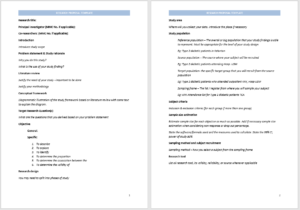 21 Free Research Proposal Templates in MS Word Templates