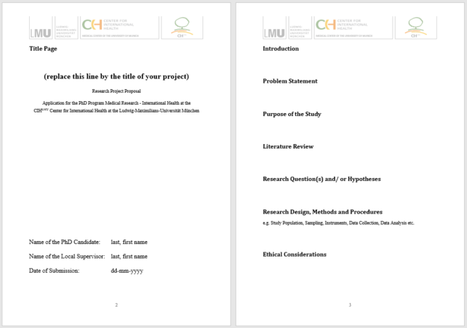 21 Free Research Proposal Templates in MS Word Templates