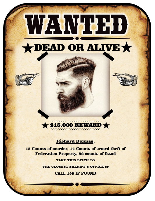 Wanted Poster Templates 6 Free Templates