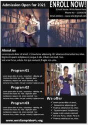 Educational Brochure Templates - Word Templates