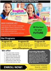 Educational Brochure Templates - Word Templates