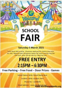 Fun Fair Poster Templates - Word Templates
