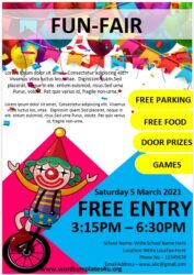 Fun Fair Poster Templates - Word Templates