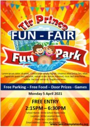 Fun Fair Poster Templates - Word Templates