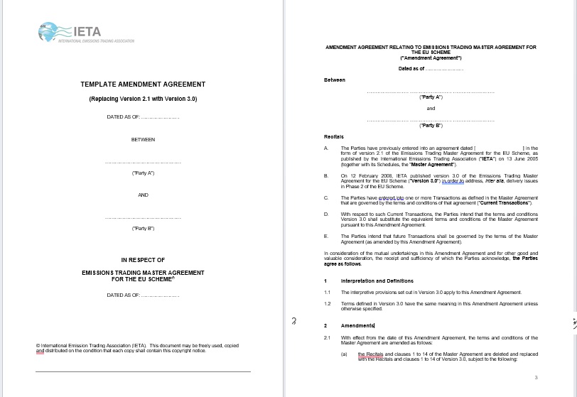 employment contract amendment 1 - Word Templates