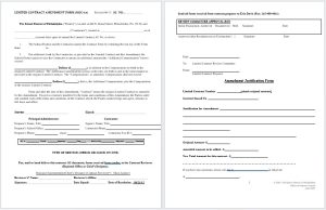 work schedule change agreement - Word Templates
